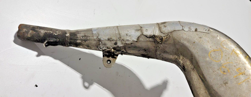 Exhaust Expansion Chamber Pipe 1985 Honda CR500R CR 500 R CR500 85 | eBay