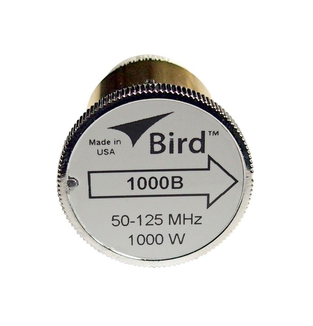 Bird 1000B Element Slug 1000w 50-125 MHz Wattmeter 43 Thruline Load ...