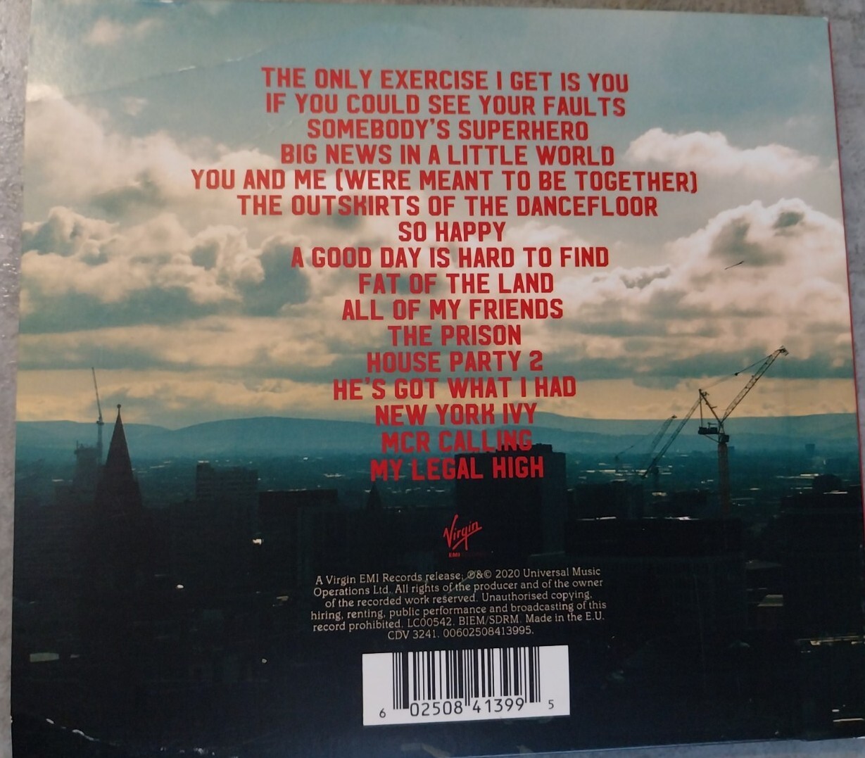 Paul Heaton. (Beautiful South) Jacqui Abbott. Manchester Calling. Cd ...