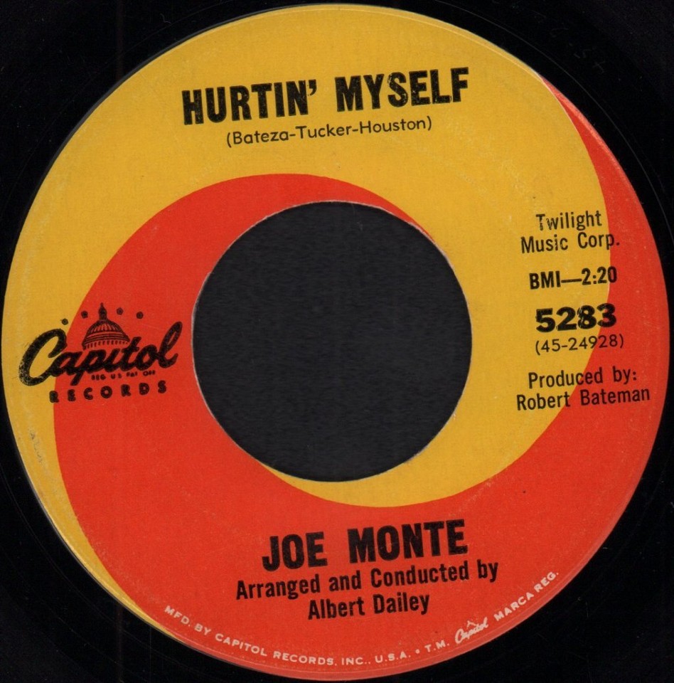 Joe Monte Please Send Me Someone To Love 7" vinyl USA Capitol 1964 5283 ...