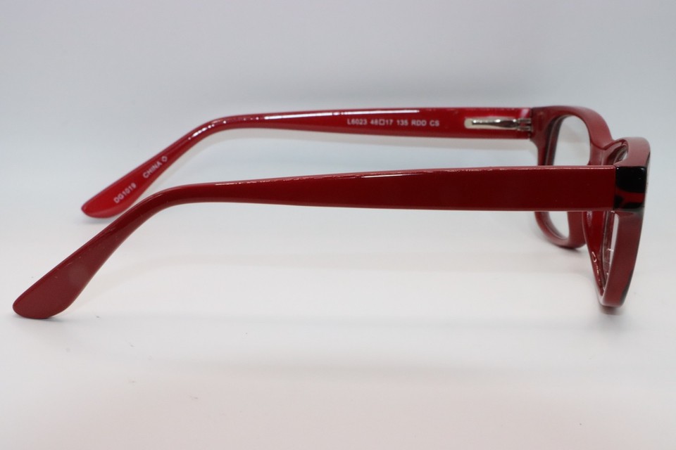 NEW LANTIS OPTICAL L6023 RDD RED TORTOISE AUTHENTIC DESIGNER EYEGLASSES ...