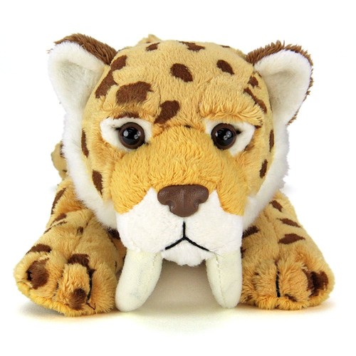 Colorata Saber Tiger Plush Toy (Nesoberi Series/Gentle Touch) Realistic ...