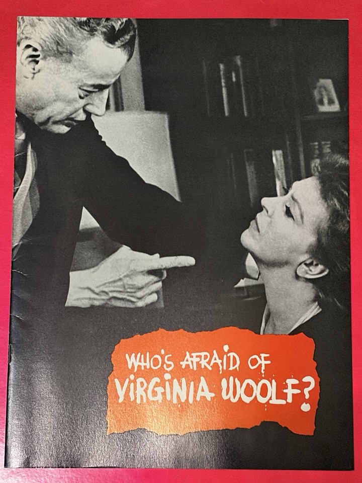 Who’s Afraid Of Virginia Woolf? Program 1963 Nancy Kelly Shepperd ...
