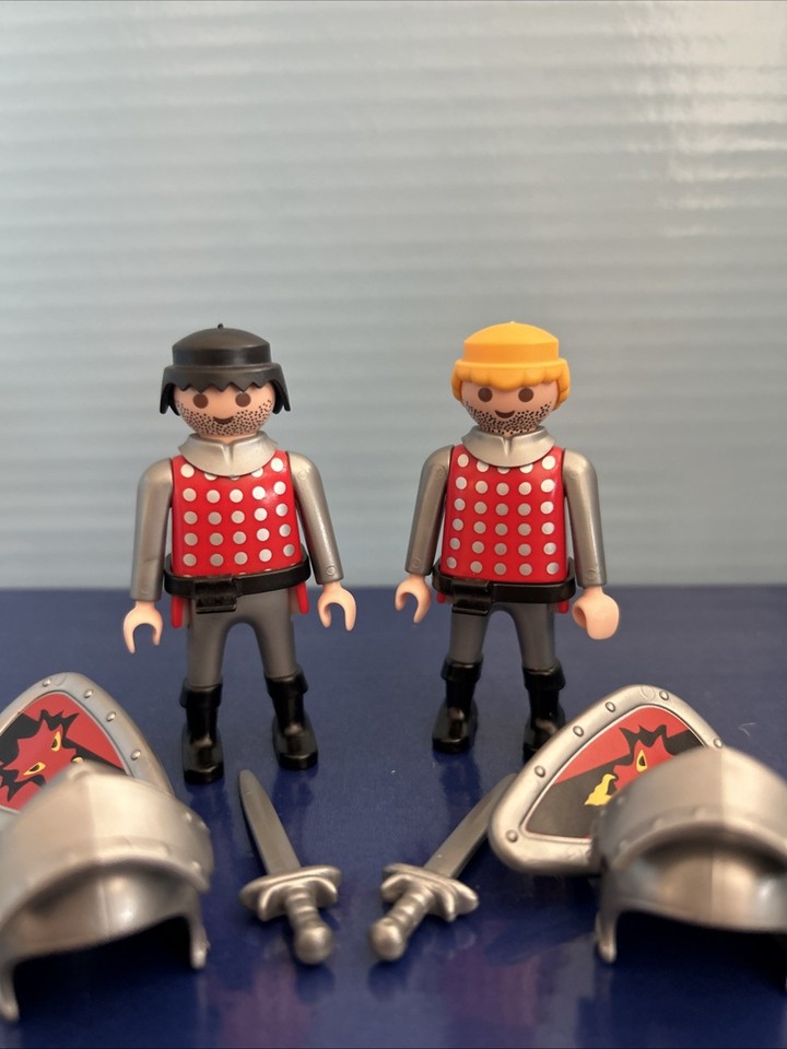 Vintage Geobra Playmobil Knights Armor Weapons. Huge Lot. Free Shipping ...