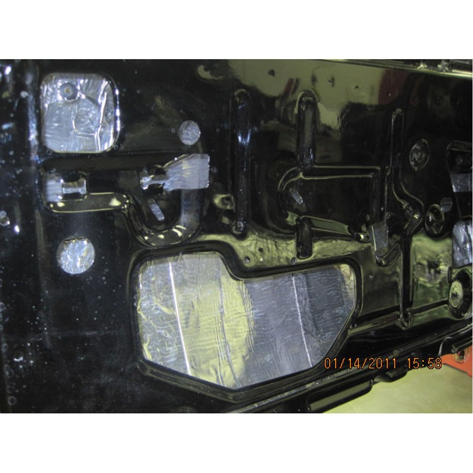 Hushmat Thermal Acoustic Insulation 662663; Door Kit for 65-67 Chrysler ...