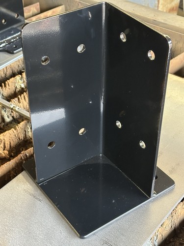 True 4x4 Corner Post Bracket with Bottom (4" x 4" Actual) – HeavyDuty ...