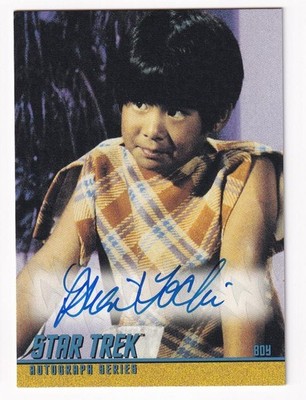2006 Rittenhouse Star Trek Original Series Brian Tochi Boy 40th Auto ...