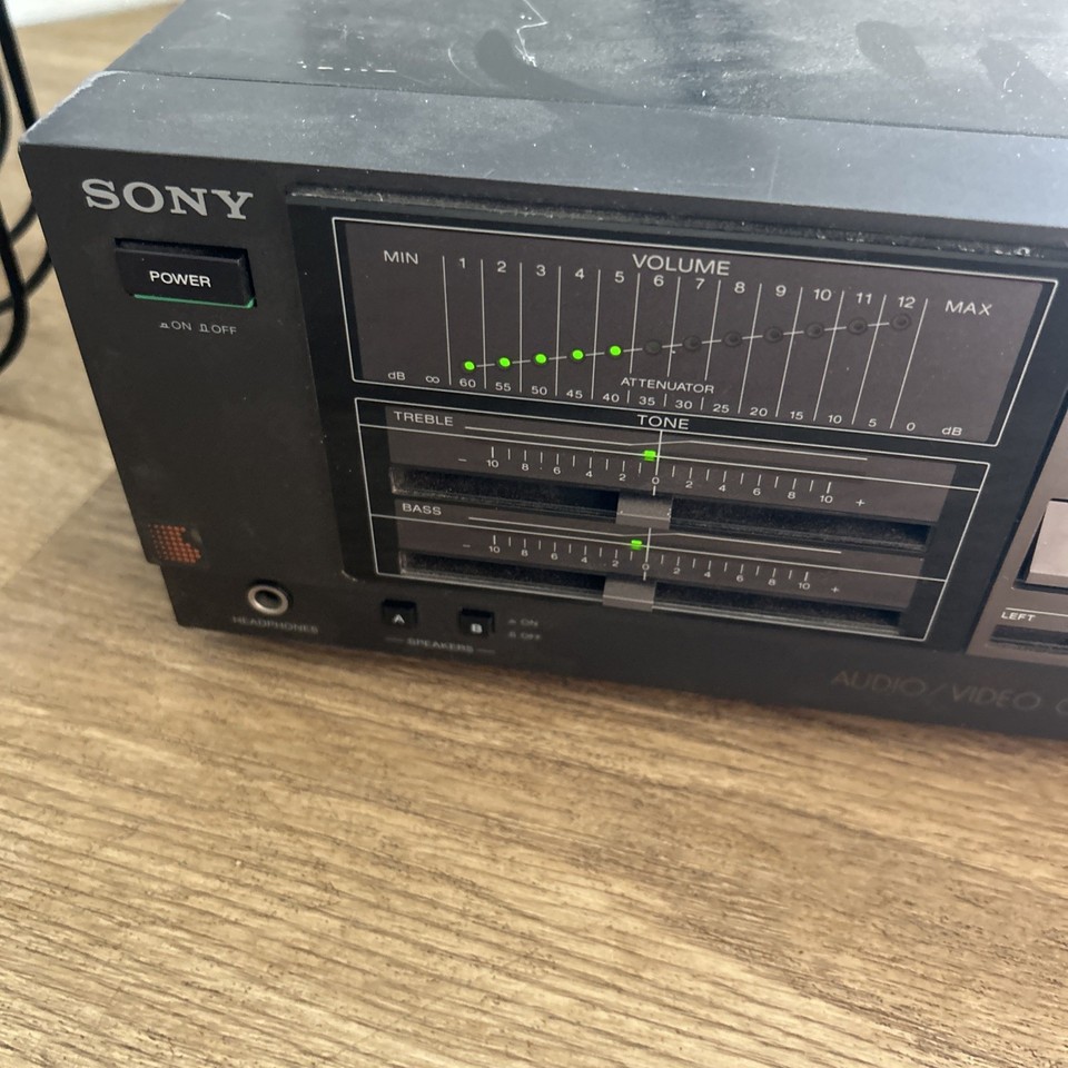 Vintage SONY Stereo System Graphic FM Tuner Integrated Amplifier | eBay
