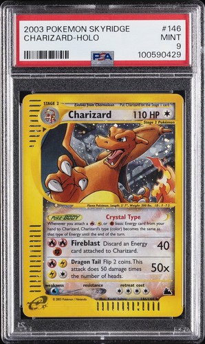 2003 POKEMON SKYRIDGE #146 CHARIZARD-HOLO PSA 9 | eBay