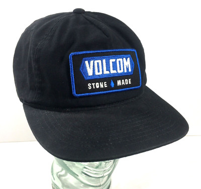 Volcom HAT Adult O/S Mens Stone Made Logo Baseball Cap Skater ...
