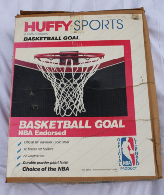 NEW Huffy Sports Basketball Hoop Vintage 19" Model #7811 Collectible 18 ...