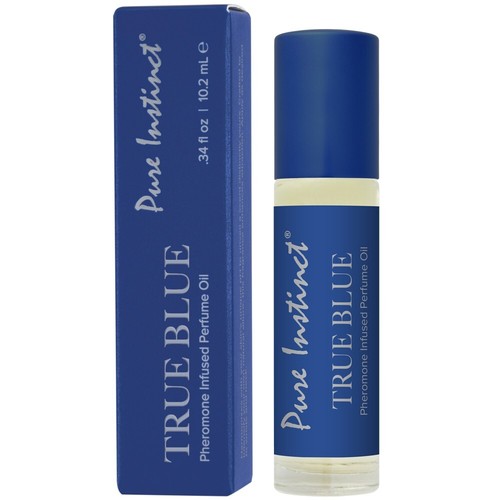 Pure Instinct Pheromone Infused Perfume Oil True Blue Roll On 0.34oz | eBay