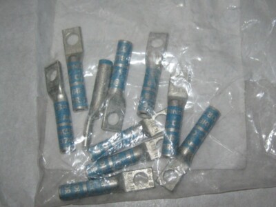 New 10 Burndy YA6C, 502175 Hylug, 6 AWG Compression Lugs 1 Hole | eBay