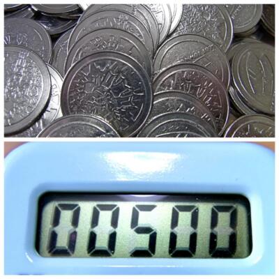 500 MATCHING PACHISLO SLOT MACHINE TOKENS - Standard 984" 25mm | eBay