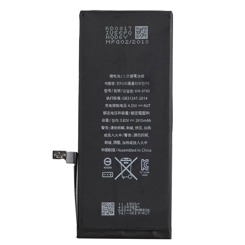 Replacement Internal Battery For Apple iPhone 6 6S 7 8 X XS XR 11 12 ...