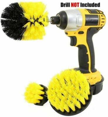 Power tool cleaning brush Scrubbing Cleaning Tool Car Wheel Rim Tyre ...