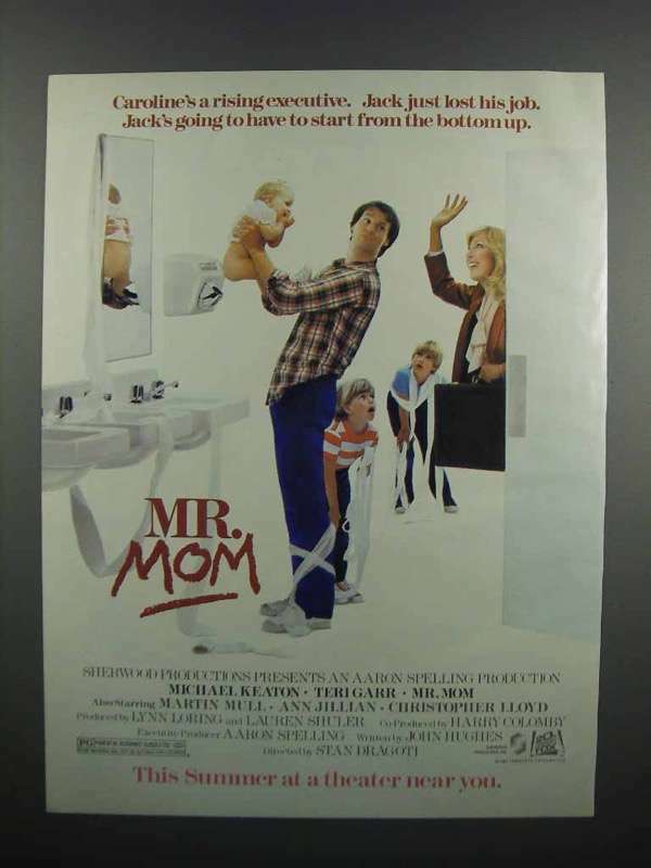 Mr Mom Movie Poster Watch Mr. Mom Full Movie Online In HD | Find Where