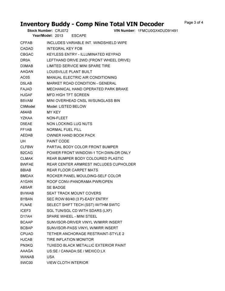 Wheel 17x4-1/2 Steel Compact Spare Fits 13-19 ESCAPE 12141992 | eBay