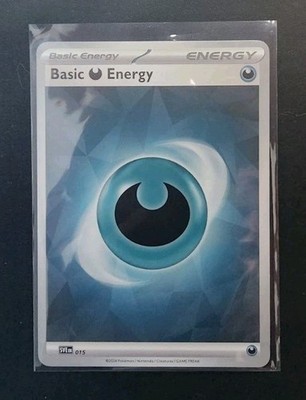 Basic Darkness Energy SVE 015 Pokemon TCG Card SCARLET VIOLET Near Mint ...