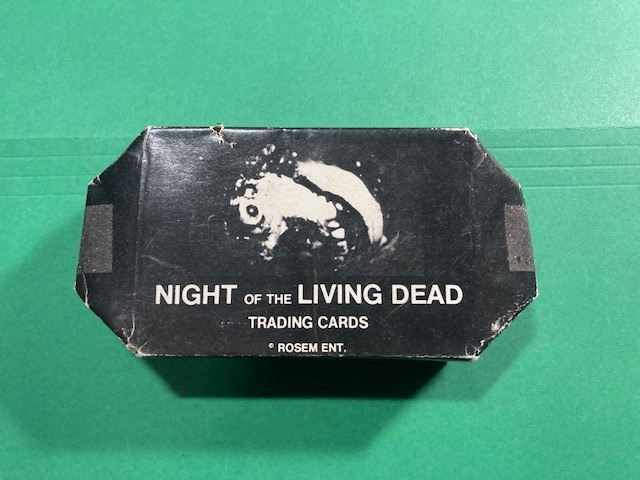 1987 NIGHT OF THE LIVING DEAD Trading Cards COMPLETE Set w/Wrapper ...