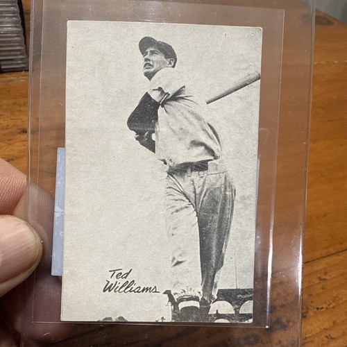 1947 Bond Bread Baseball Card Ted Williams HOF Boston Red Sox | eBay