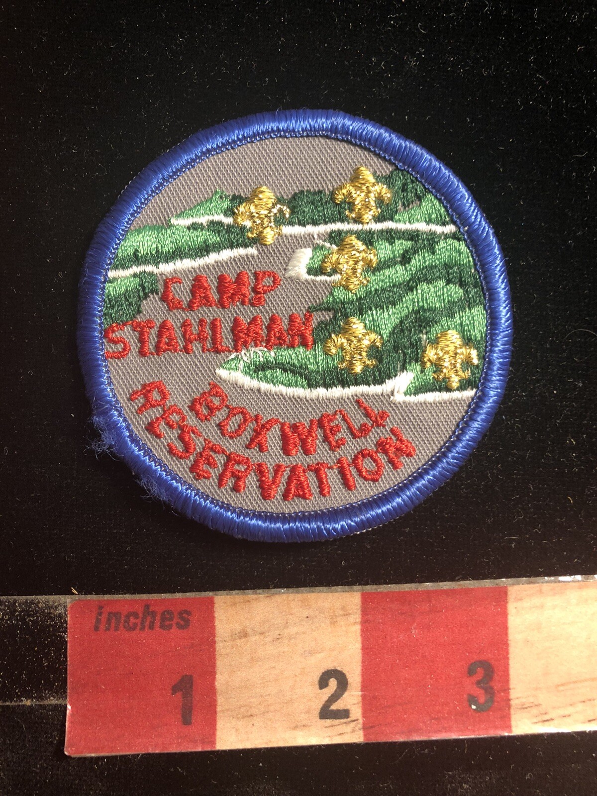 Vtg CAMP STAHLMAN BOXWELL RESERVATION Boy Scouts Patch 99U5 | eBay