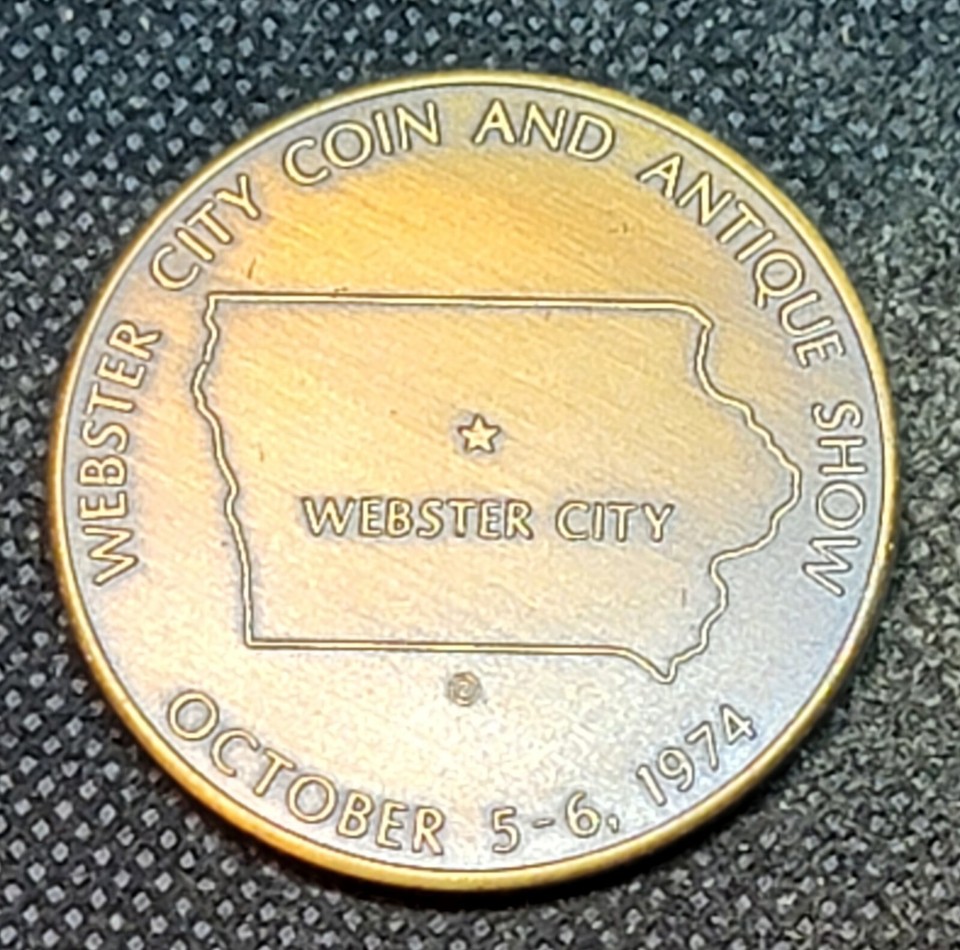WEBSTER CITY, IOWA TOKEN L315 | eBay