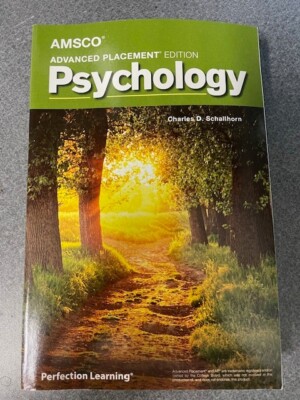 Amsco Advanced Placement Edition Psychology Paperback book new ...