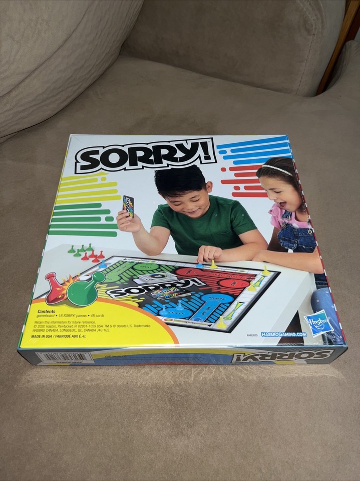 Brand New Sealed Sorry! Board Game by Hasbro Classic Game of Sweet ...