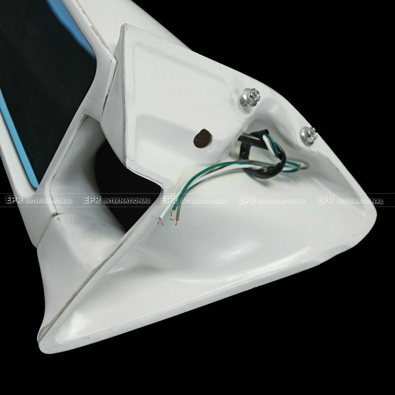 For Mazda RX7 FD3S LHD FRP Unpainted 2pcs Rearview Mirrors Rear View ...