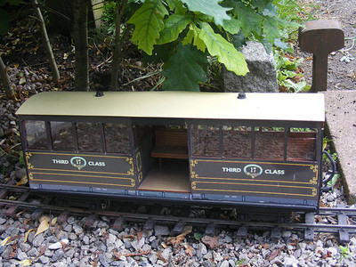 16mm SM32 or G gauge garden railway Locolines Corris coach | eBay UK
