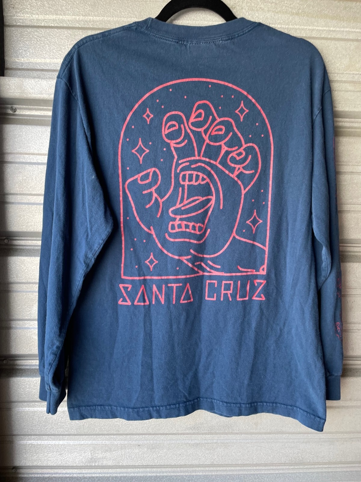 Vintage NHS Speed Wheels Santa Cruz Longsleeve T-Shir… - Gem