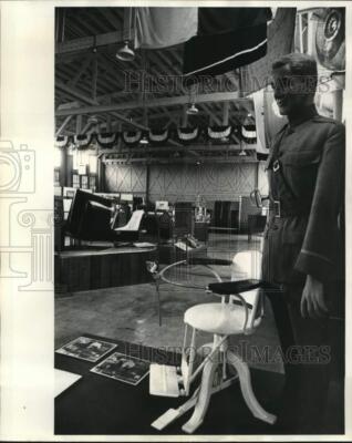 Press Photo Barany chair as training device at USAF School of Aerospace ...