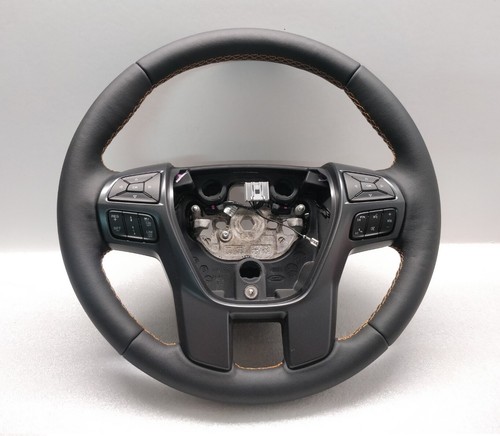 2020 FORD RANGER STEERING WHEEL LEATHER ORANGE STITCH 2015-2021 NEW ...