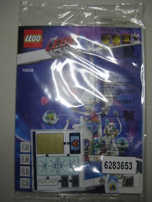 LEGO Instructions and Stickers ONLY 70838 The LEGO Movie 2 NEW SEALED ...