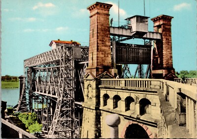 6x4" Postcard Waltrop Germany Henrichenburg Ship Lift Upper View 800 ...
