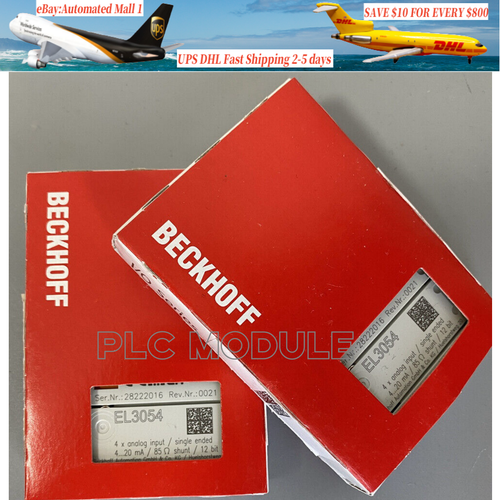 NEW IN BOX EL3054 Beckhoff PLC Module New Factory Sealed TX Stock Fast ...