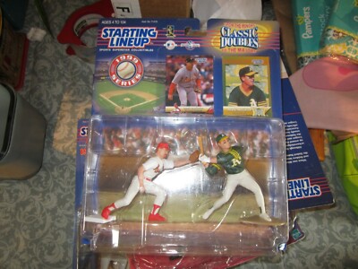1999 STARTING LINEUP CLASSIC DOUBLES MARK MCGUIRE OAKLAND & ST LOUIS ...