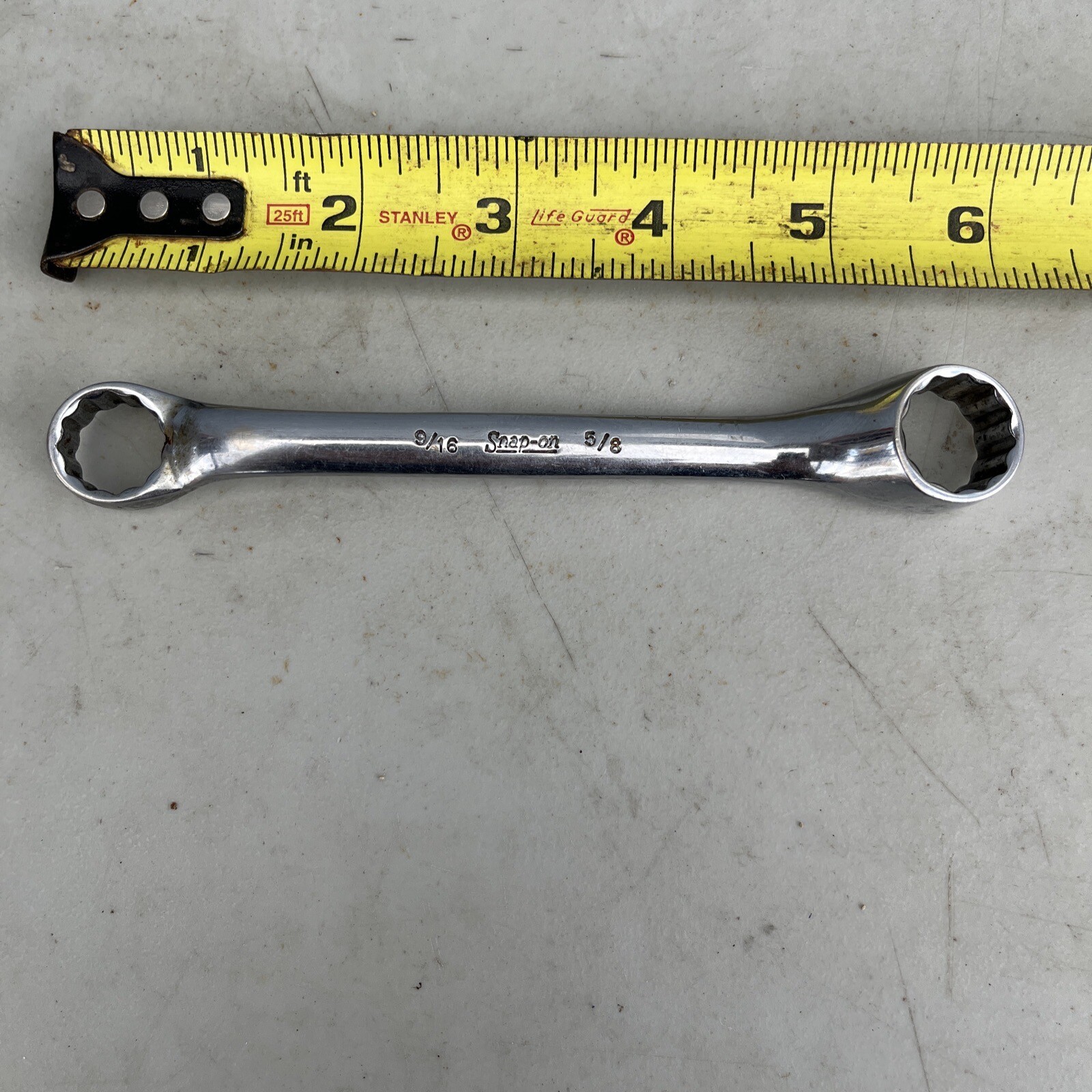 Snap On 9/16 / 5/8 Wrench Off Set Double Box Used | eBay