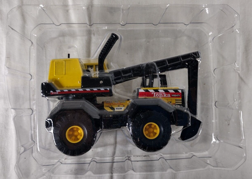 Vintage 1998 Maisto Mighty Mini Tonka 748 Backhoe Excavator 1:64 Truck ...