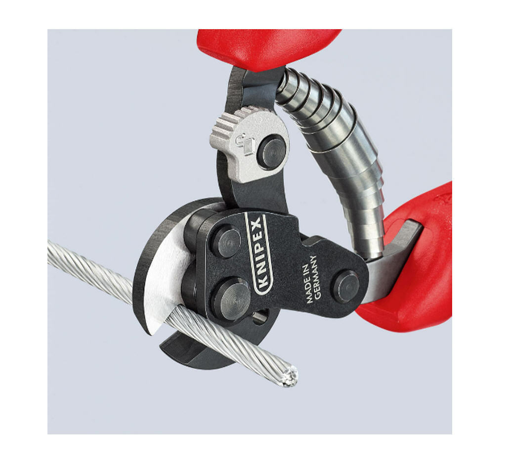 Knipex 6" 160mm Copper/Steel Wire Cable/Rope Cutter Pliers Snips 95 62 ...