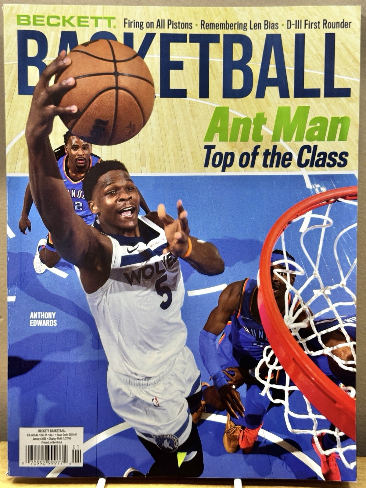 Beckett Basketball Price Guide Magazine January 2026