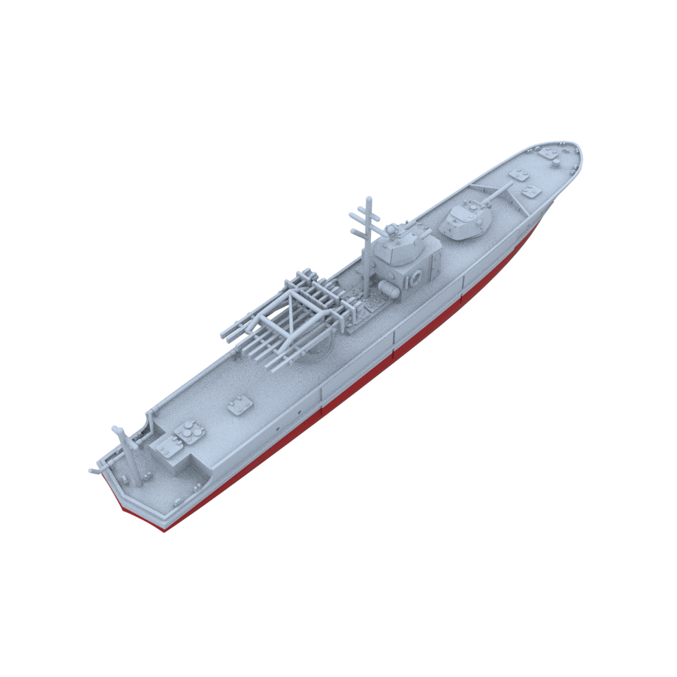 SSC72767S-A 1/72 Military Model Kit Soviet Pr.1124 MLRS FULL HULL 3D ...