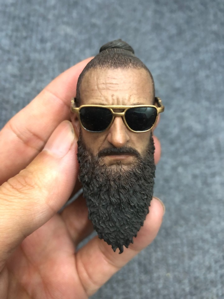 1/6 Hot Toys MMS211 Iron Man 3 The Mandarin Head Glasses for Action ...