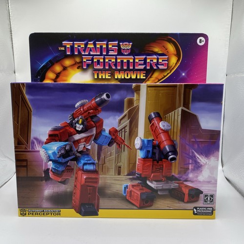 Hasbro Transformers The Movie Retro PERCEPTOR Autobot Scientist Figure ...