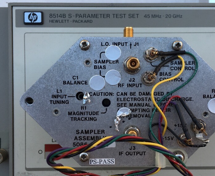 HP 8514B S-Parameter Test Set 45MHz-20GHz Sampler Ass 5086-6402 | eBay