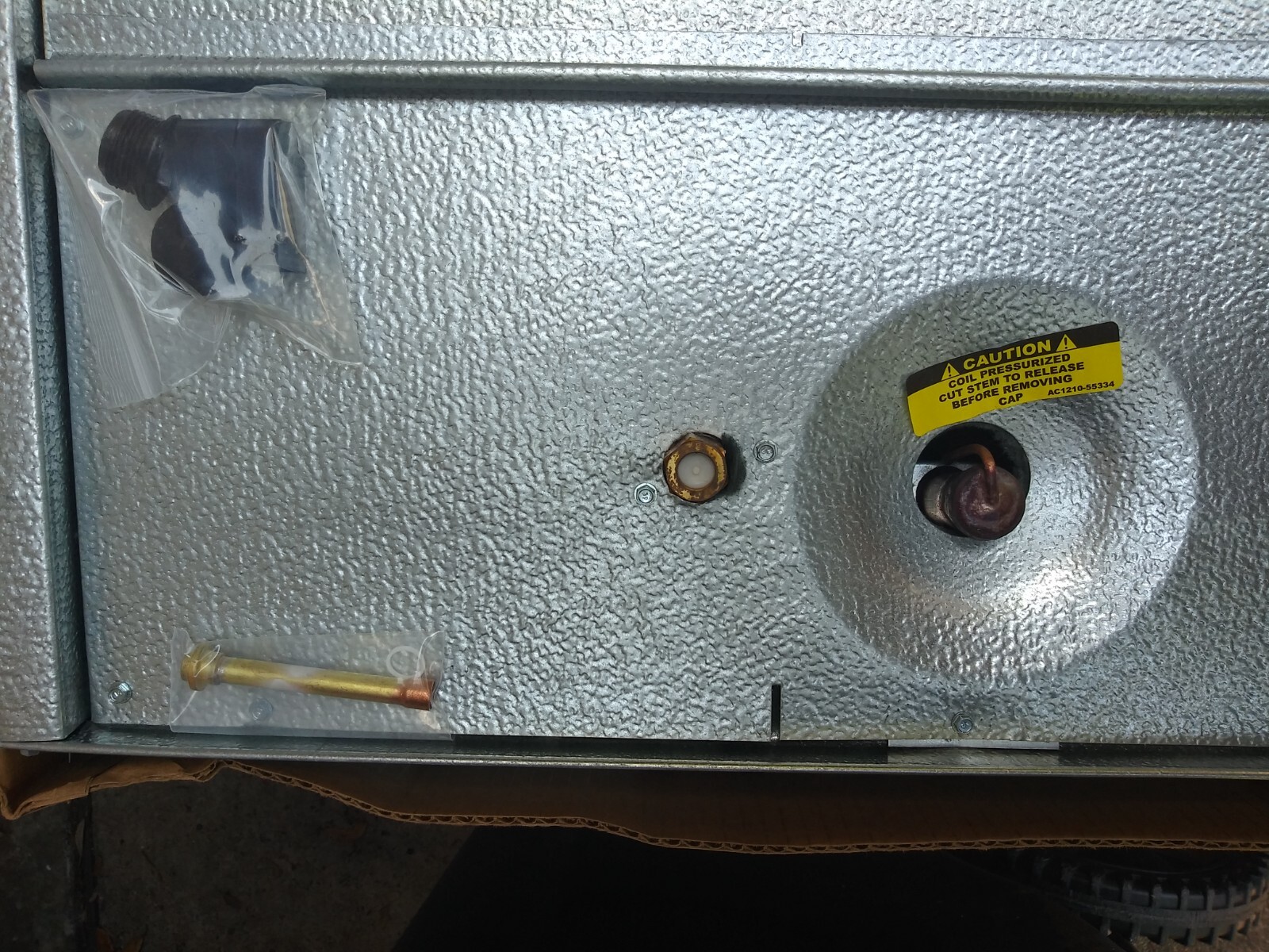 ALLSTYLE ASFM6026A34G 5 TON HORIZONTAL PLENUM COIL - NEW IN BOX | eBay