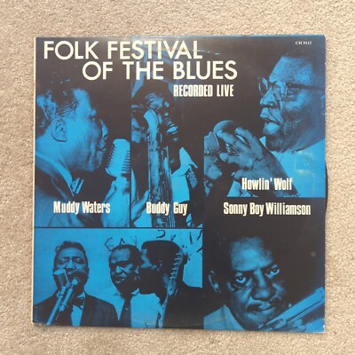 FOLK FESTIVAL OF THE BLUES WITH MUDDY WATERS. Recorded Live. 1984 ...