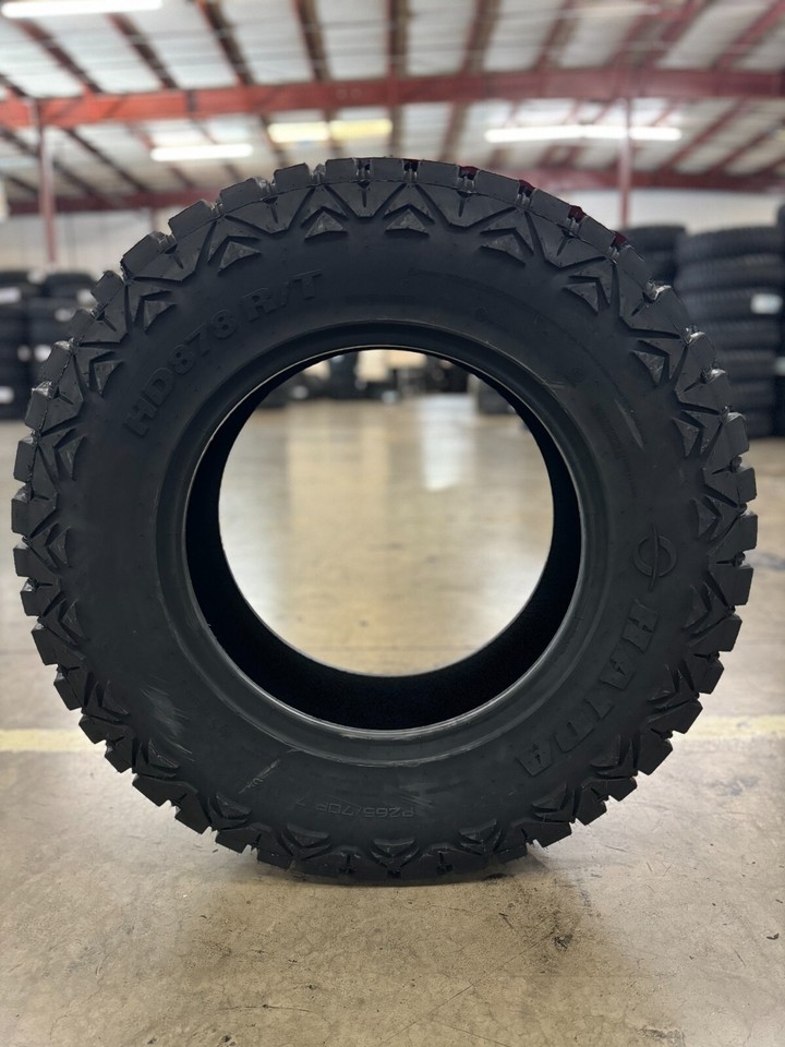 4 NEW 35x12.50R17 Haida R/T HD878 Tires 35 12.50 17 R17 LRE All / Mud ...