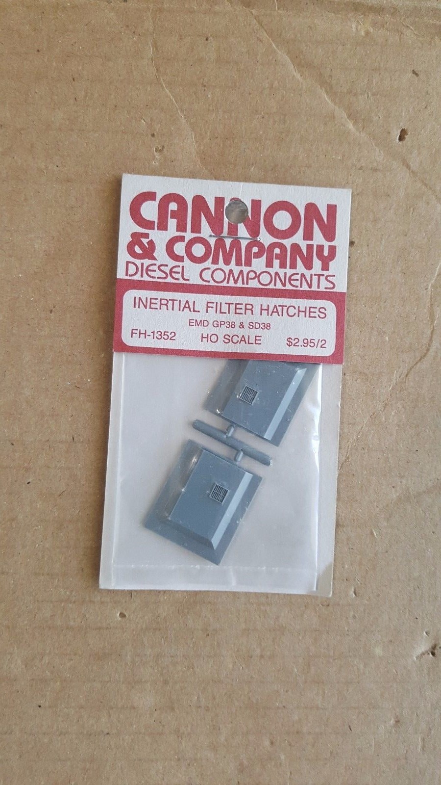 Cannon & Company HO Inertial filter hatches EMD GP38 SD38 #FH-1352 | eBay